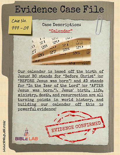Evidence Case Files | Bible Clues